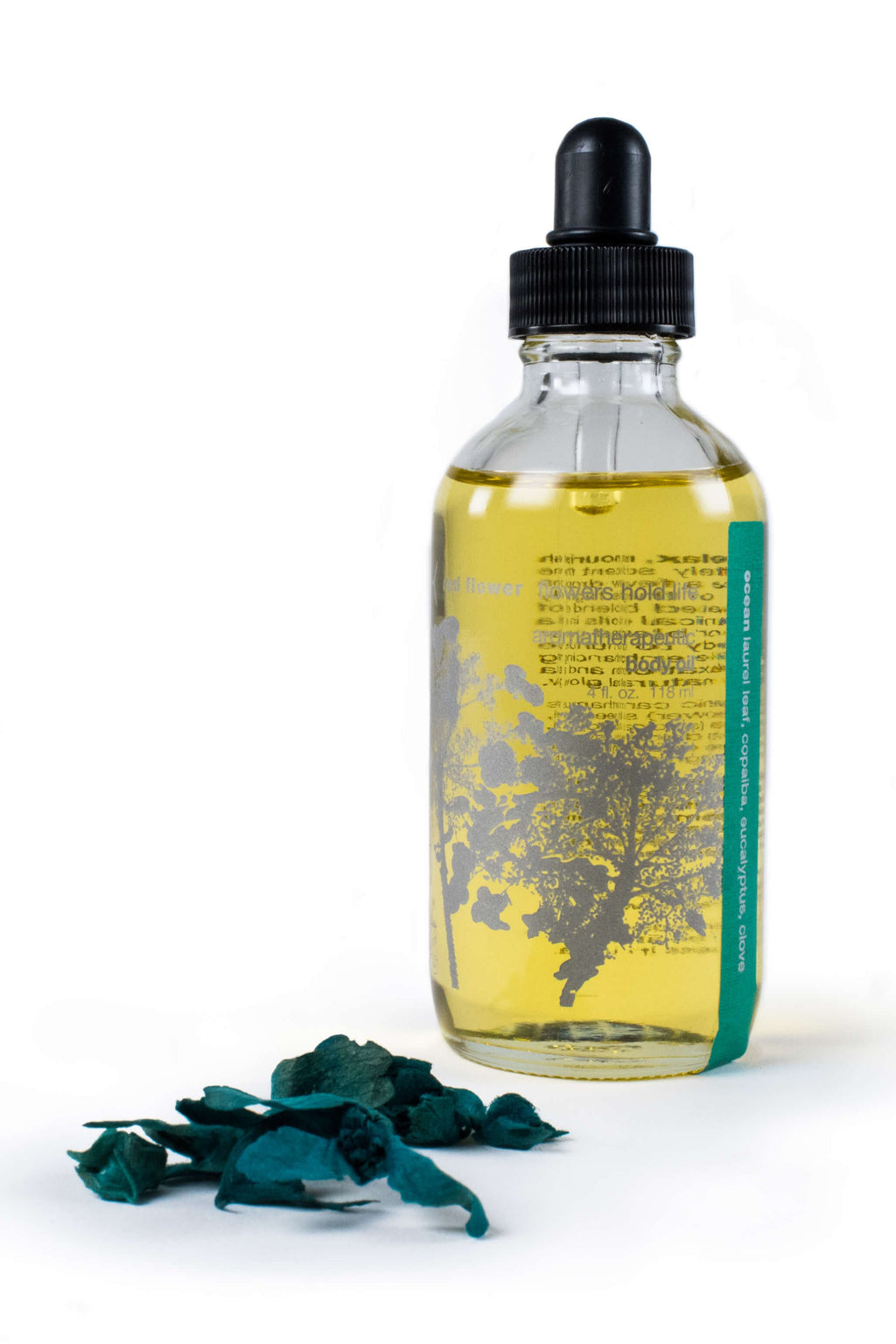 ocean aromatherapeutic body oil – red flower